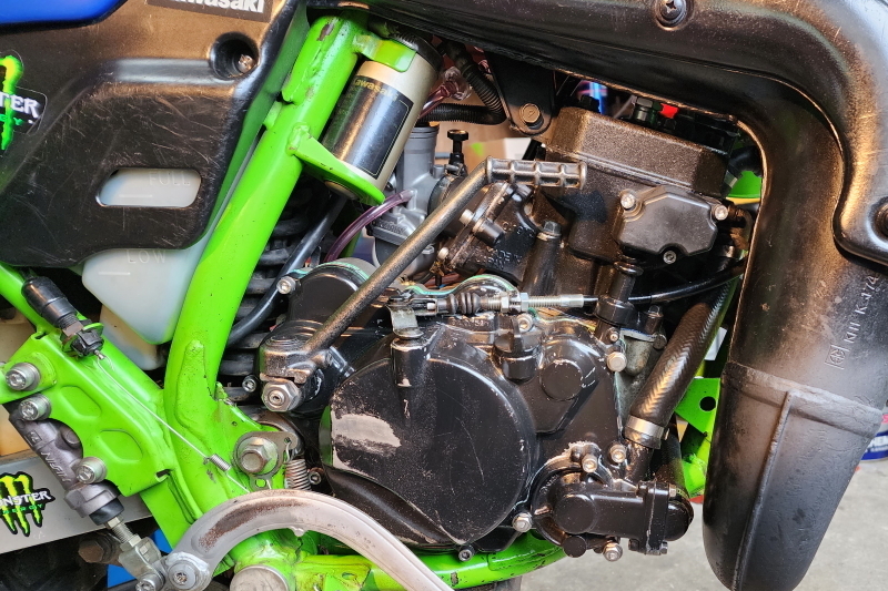 「KMX200」(見た目UP！ステンレスボルト化): K'sの部屋へようこそ!